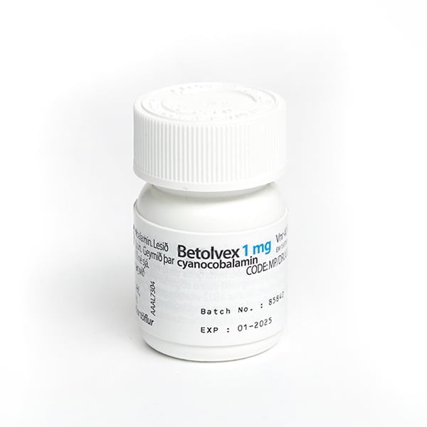 Betolvex 1mg 100stk | Lyfjaval.is