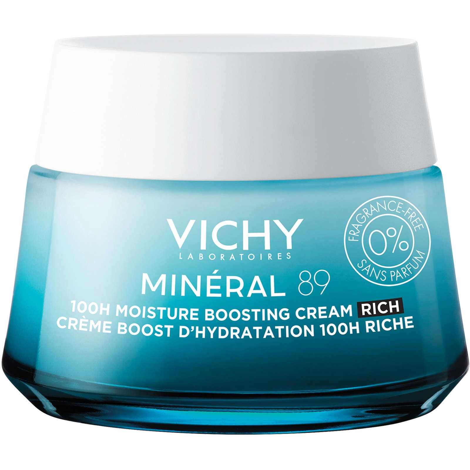 Vichy Mineral 89 Moisture Boosting Cream Rich 50ml - Lyfjaval.is
